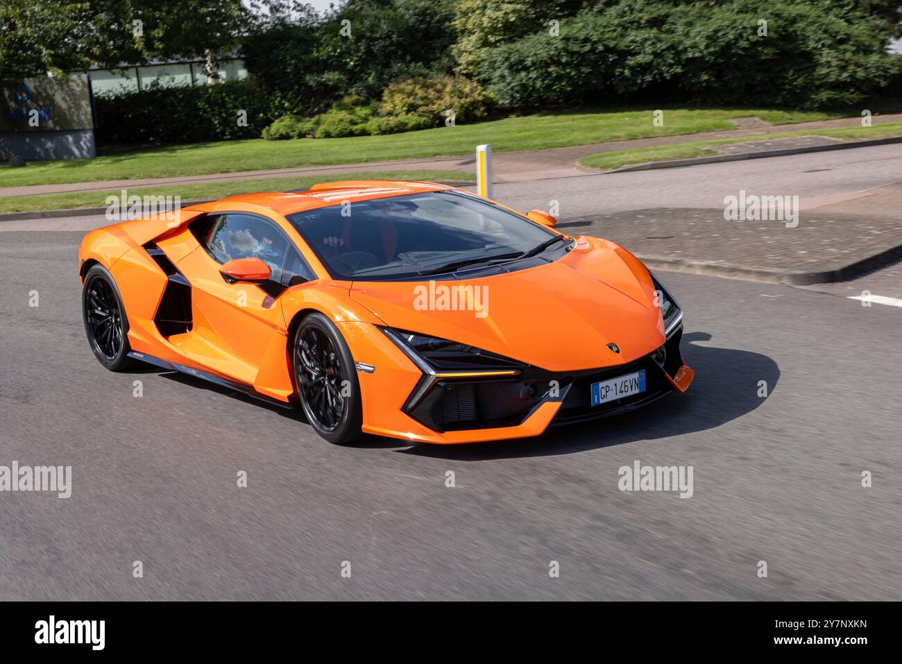 Lamborghini Revuelto road test, Hatfield, Hertfordshire, England, UK ...