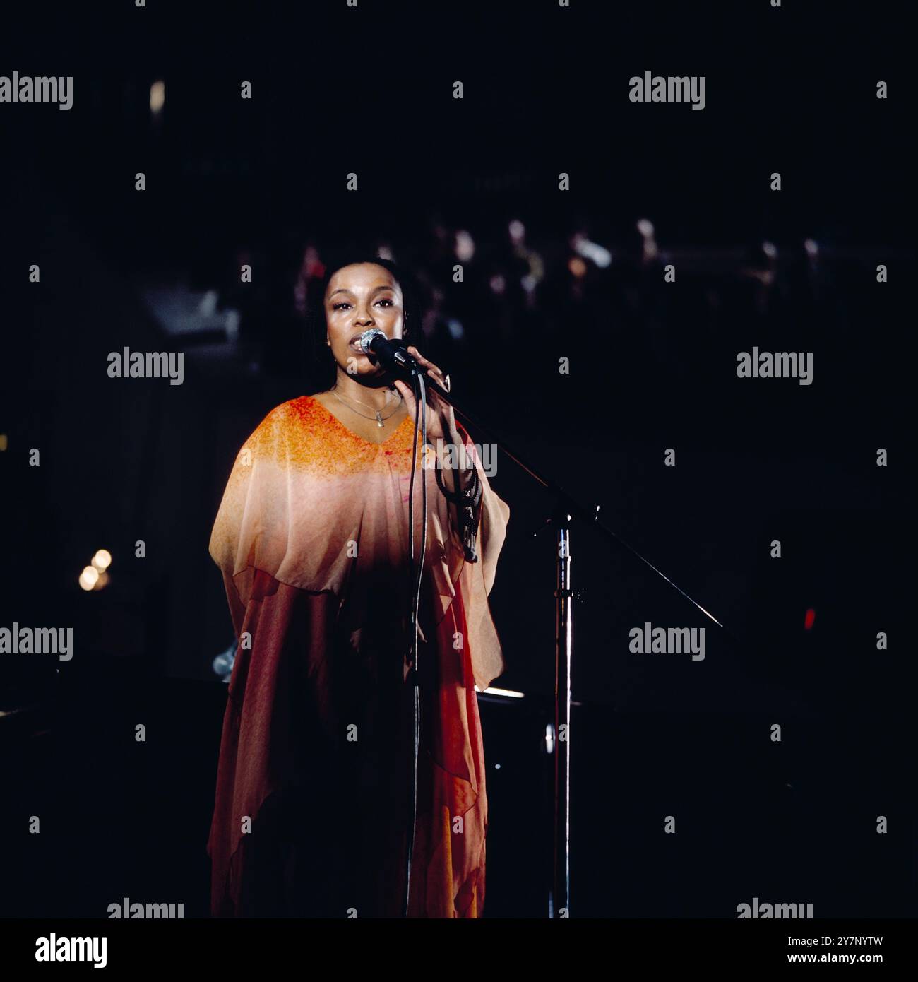 Jazzfest Berlin, Philharmonie, 1976, Bild: Roberta Flack, amerikanische ...