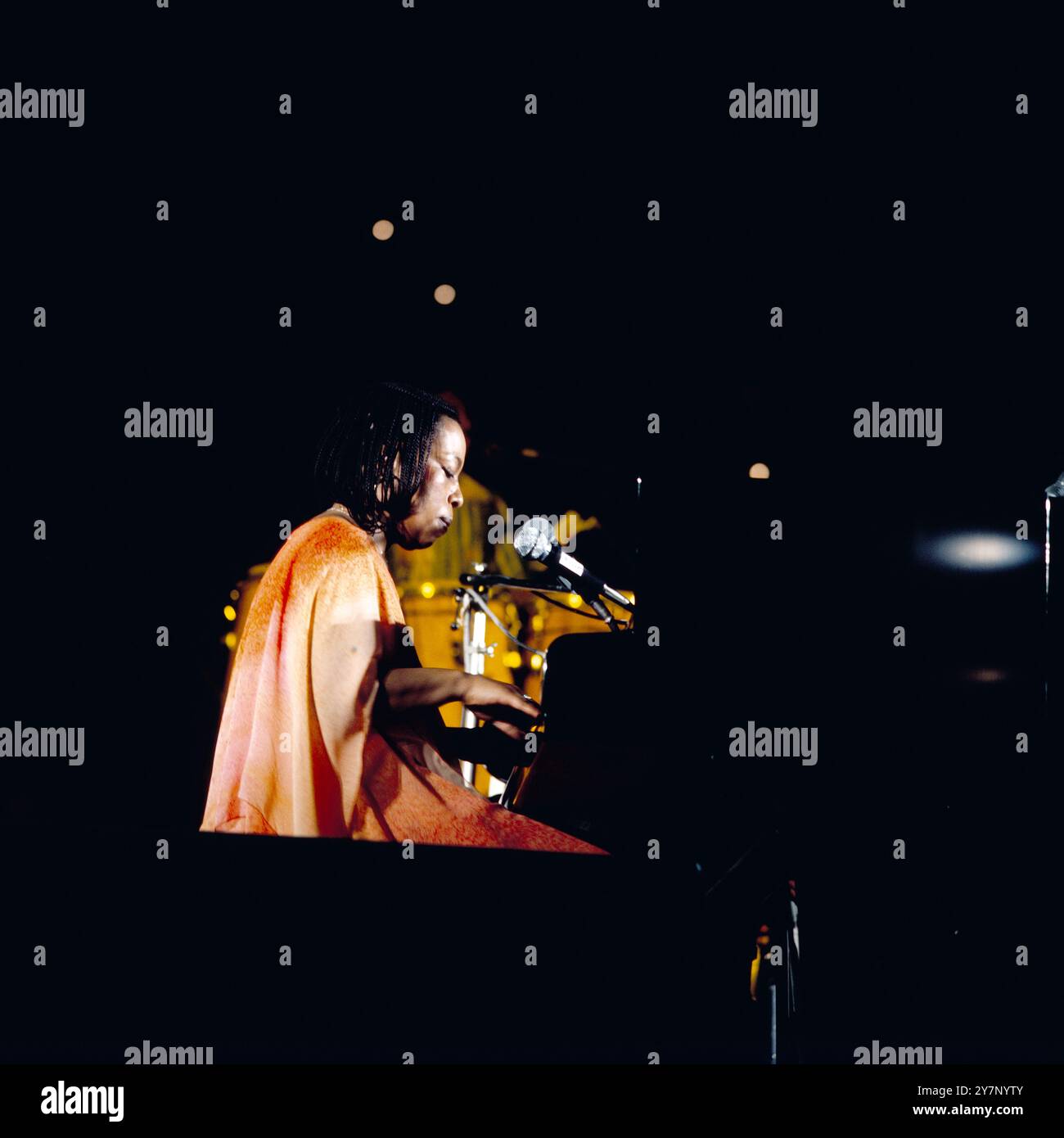 Jazzfest Berlin, Philharmonie, 1976, Bild: Roberta Flack, amerikanische ...