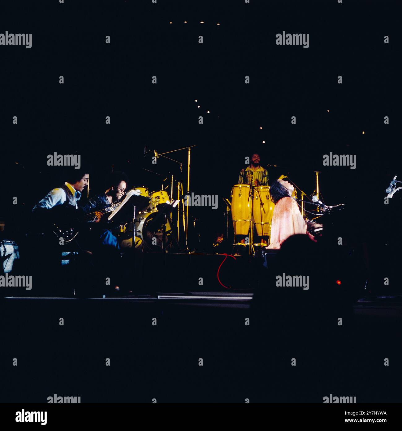 Jazzfest Berlin, Philharmonie, 1976, Auftritt von Soulsängerin und ...