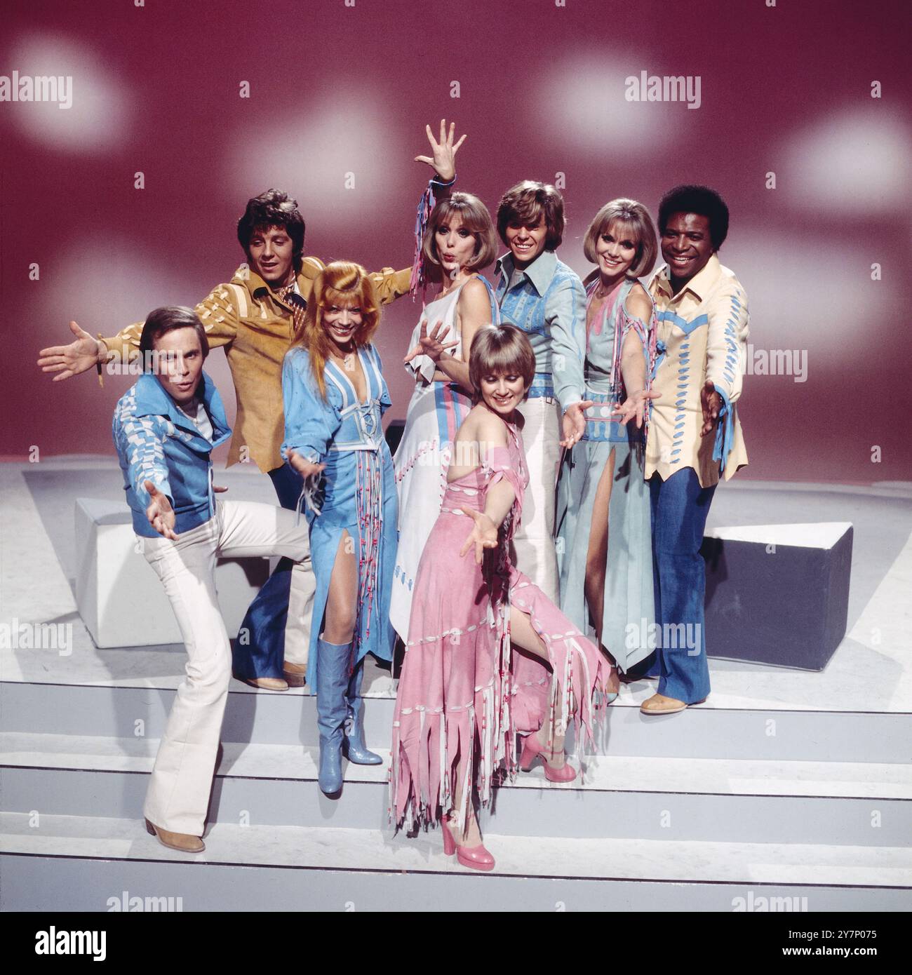 8 x 1 in Noten, ZDF Fernsehshow, Deutschland, 1977, in der Show: Peter ...