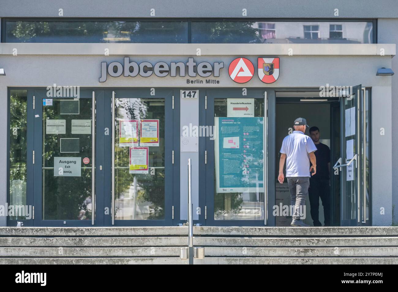 Jobcenter, Leopoldplatz, Wedding, Mitte, Berlin, Germany, Deutschland ...