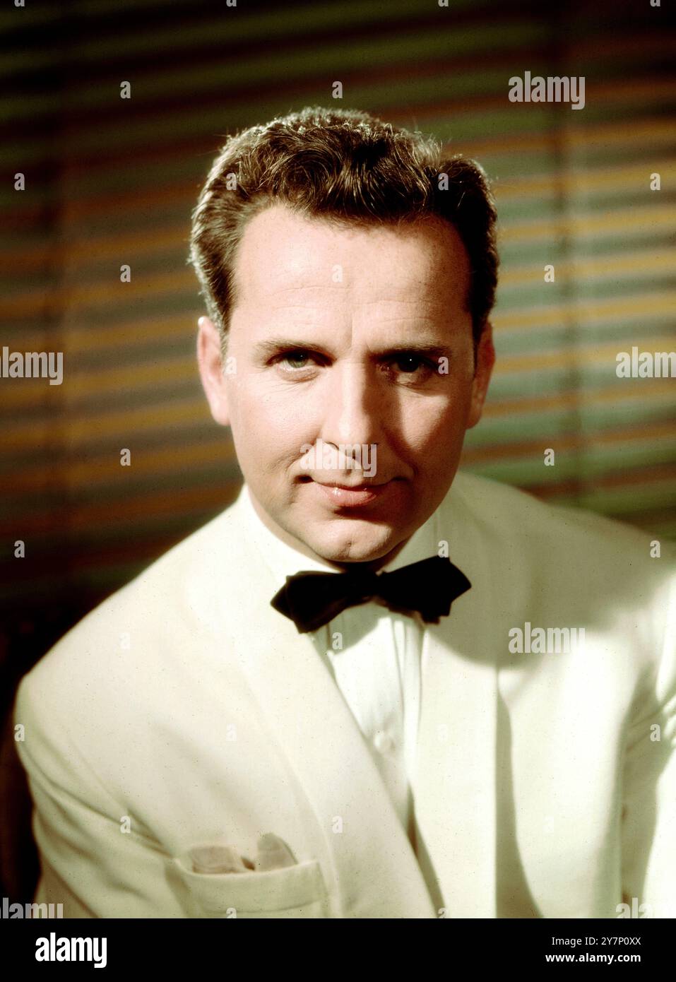 Schauspieler Georg Thomalla, Studioaufnahme zum Fiilm: Adieu, Lebewohl ...