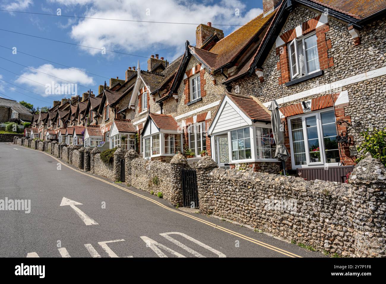 Beer Village, Near Sidmouth Stock Photo - Alamy