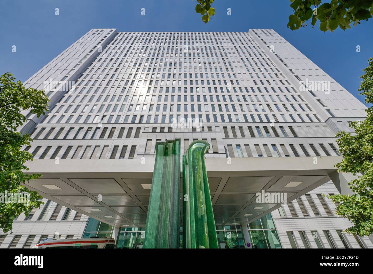Charité Hospital High-Rise, Luisenstrasse, Mitte, Berlin, Germany ...