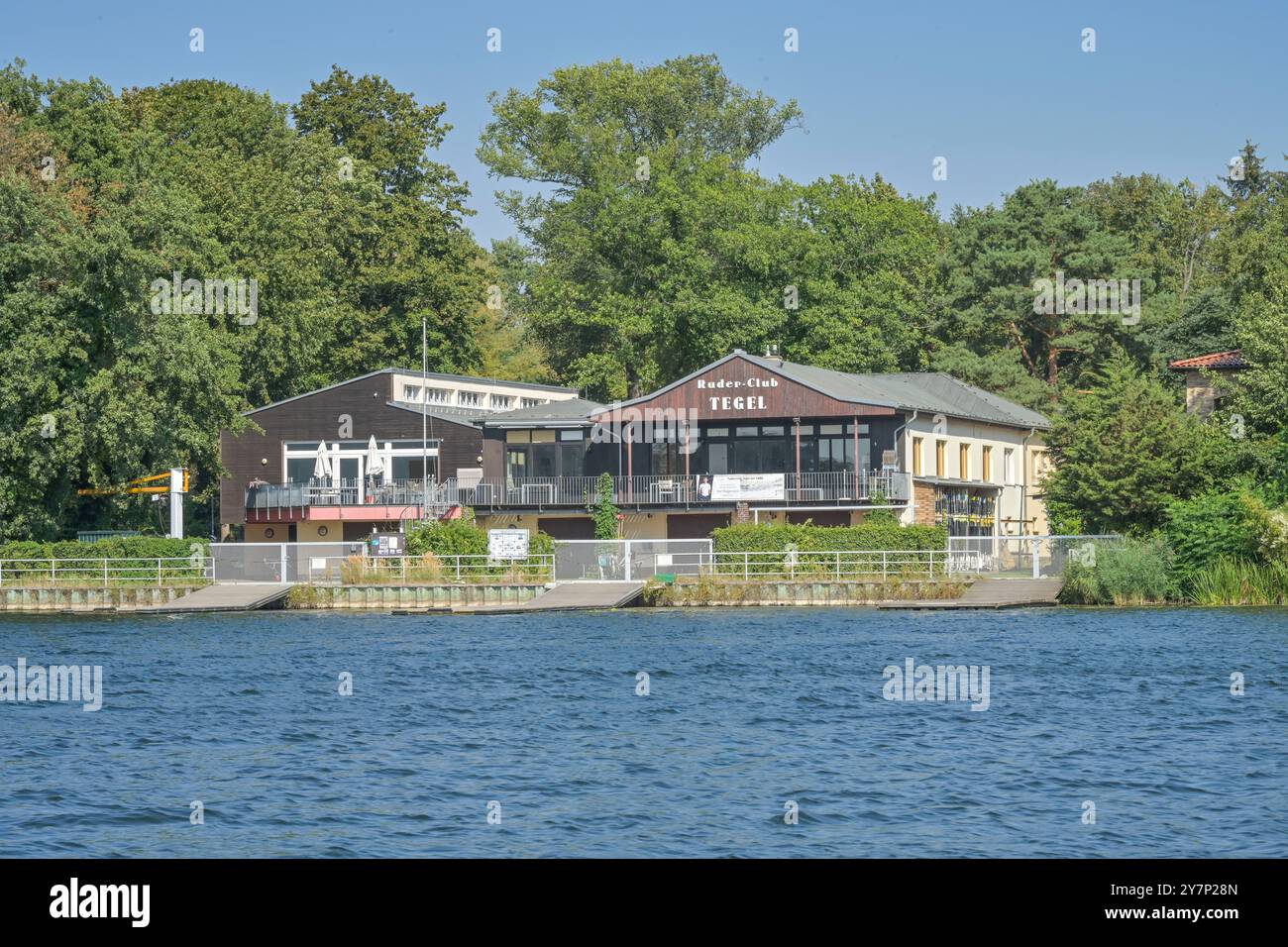 Tegel Rowing Club, Humboldt Island, Tegel Lake, Tegel, Reinickendorf ...