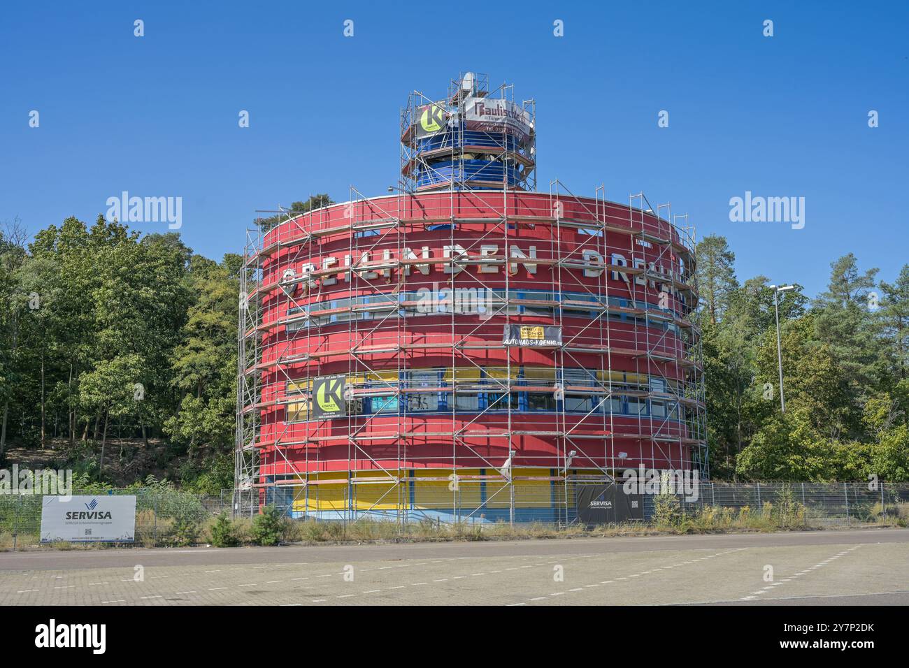 Former rest area, former border control point Dreilinden, Dreilinden ...