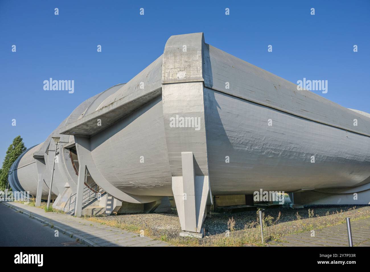The Large Wind Tunnel, Aerodynamic Park, Adlershof, Treptow-Köpenick ...