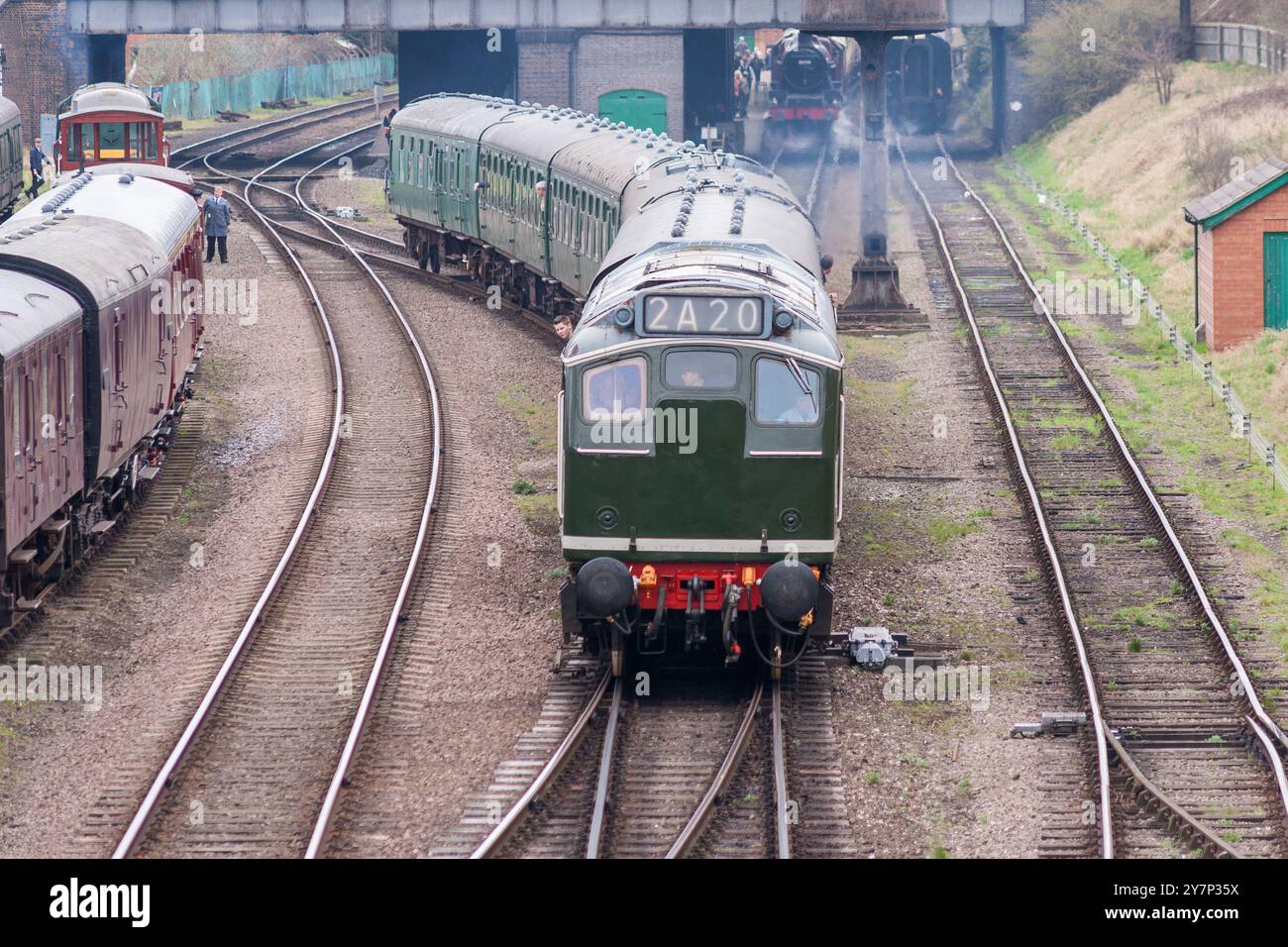 D5185 on the Great Central Railway Stock Photo - Alamy