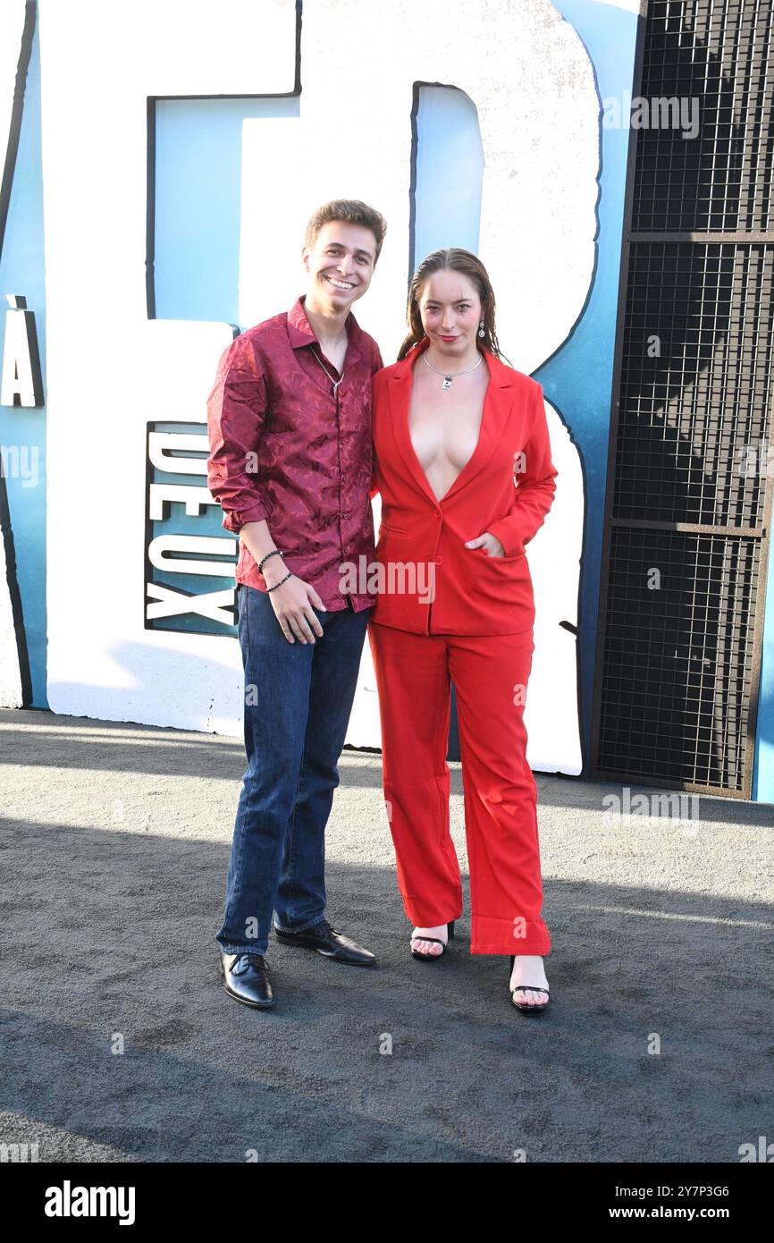 Hollywood, California, USA 30th September 2024 Gabe Erwin and Audrey ...