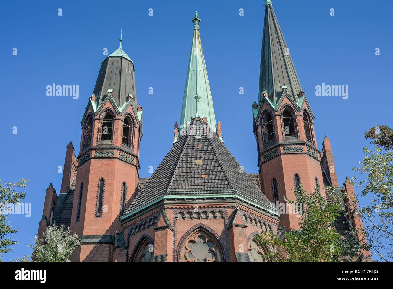Evangelical Apostle Paul Church, Akazienstraße, Schöneberg, Berlin, Germany, Ev. Apostel-Paulus ...