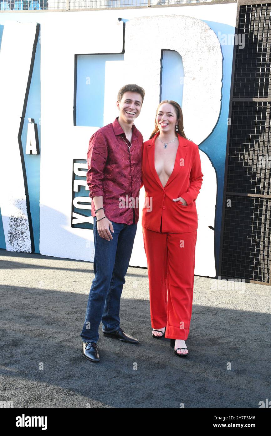 Hollywood, California, USA 30th September 2024 Gabe Erwin and Audrey ...