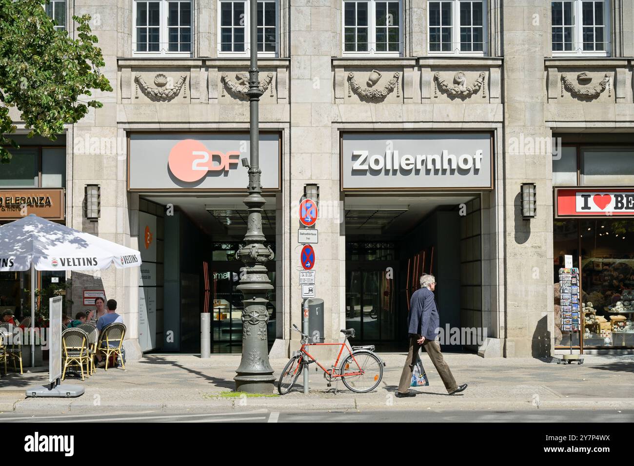 Zollernhof, Second German Television, ZDF, Capital Studio, Unter den ...