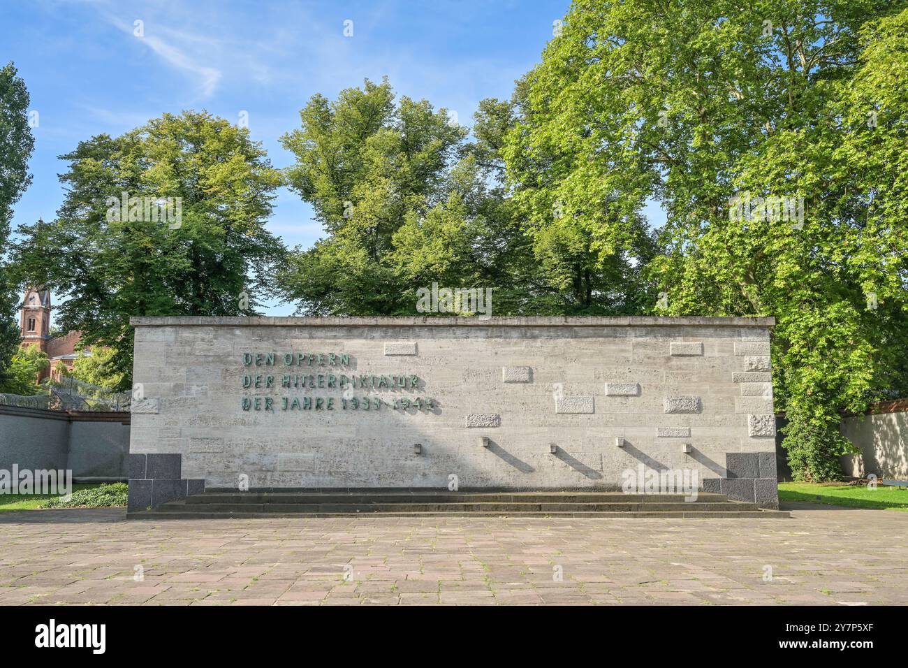 Memorial Wall, Plötzensee Memorial, Hüttigpfad, Charlottenburg-Nord ...