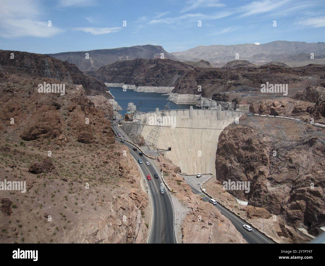 The Hoover Dam in Nevada Stock Photo - Alamy