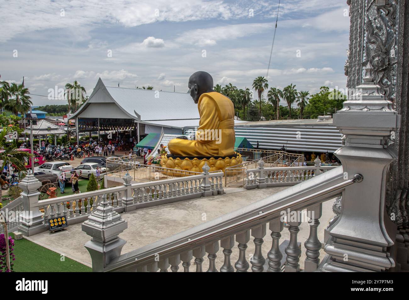 Don Wat Yai festival Stock Photo - Alamy