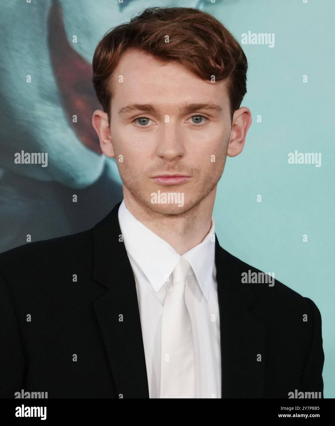 Harry Lawtey arrives at the Warner Bros. Pictures' JOKER: FOLIE À DEUX ...