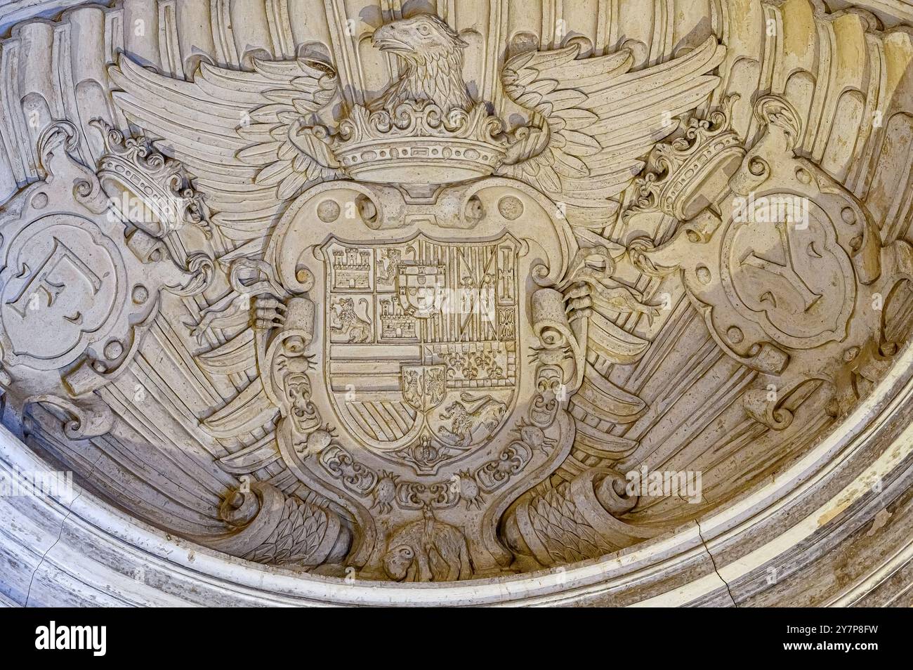 Islamic architecture in Alhambra palace, Spain Stock Photo - Alamy