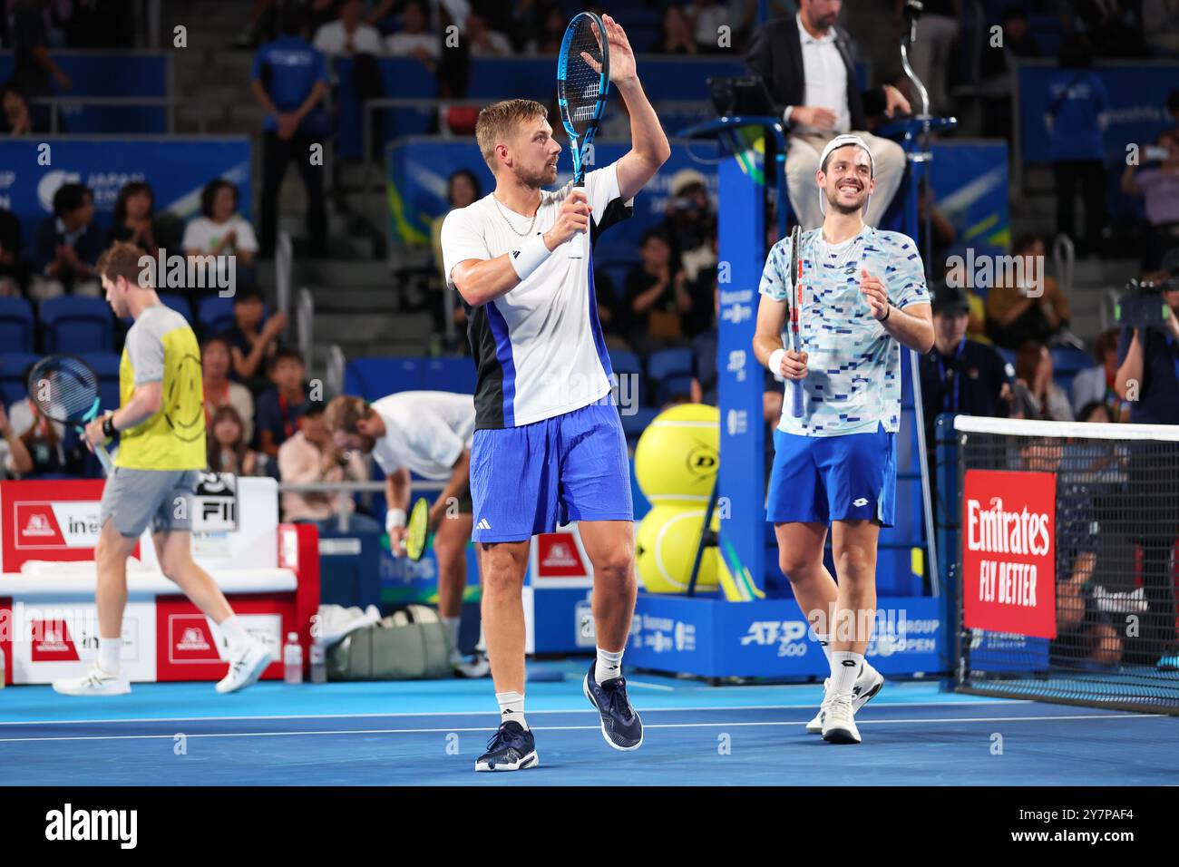 Julian Cash & Lloyd Glasspool (GBR), OCTOBER 1, 2024 - Tennis ...