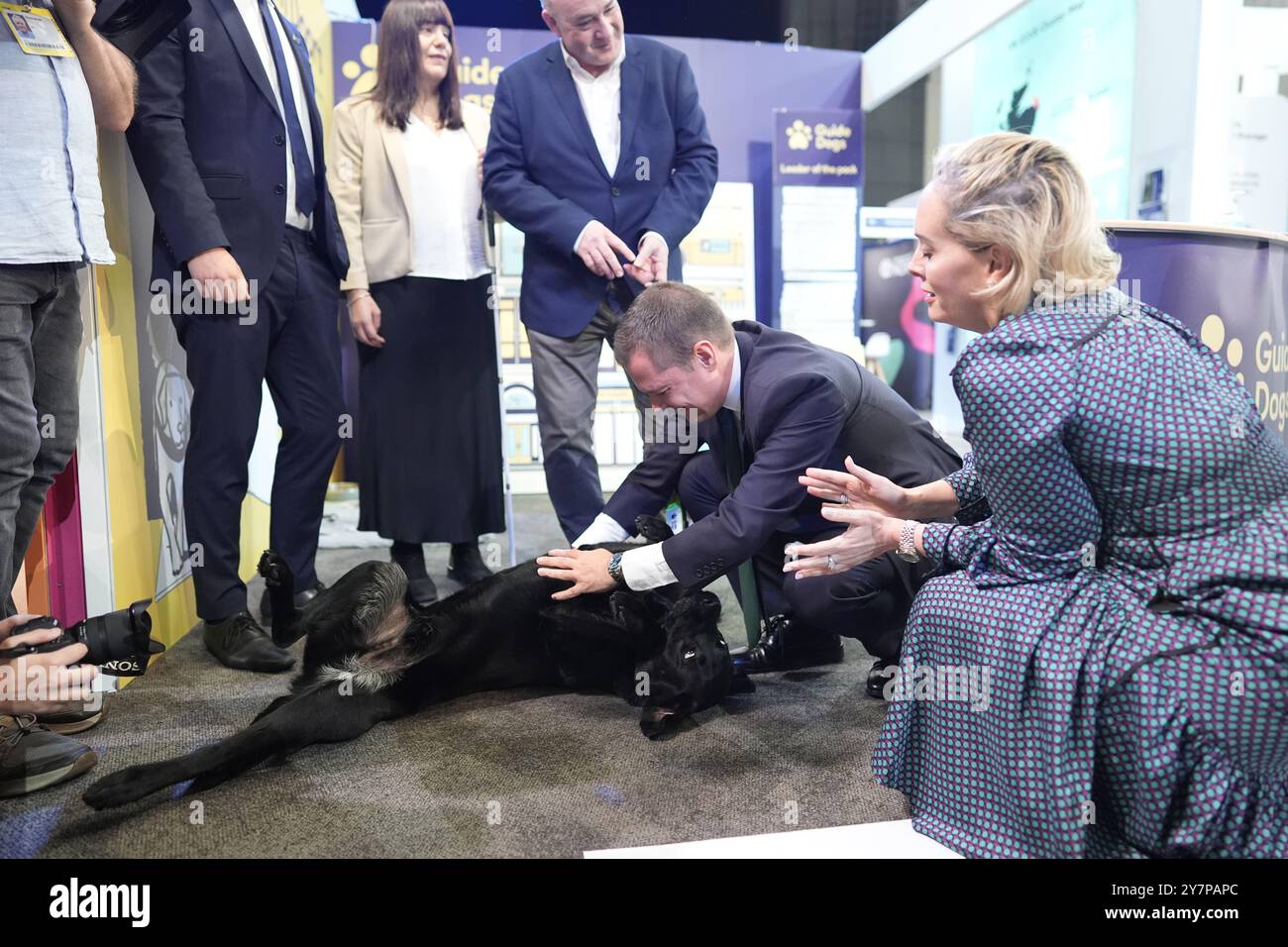 Leadership contender Robert Jenrick and his wife, Michal Berkner, play ...