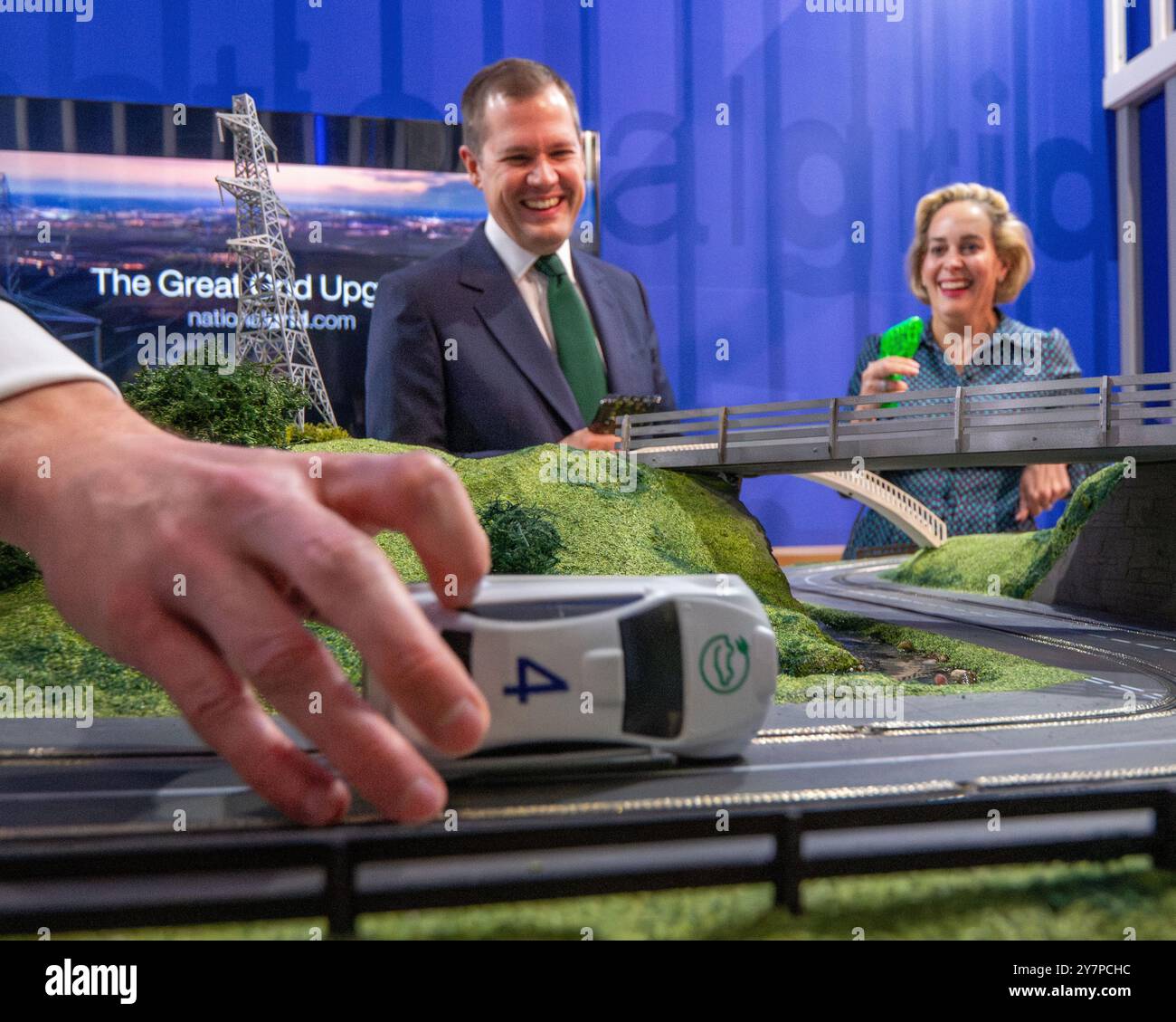 Birmingham, UK. 01st Oct, 2024. Robert Jenrick with wife, Michal ...
