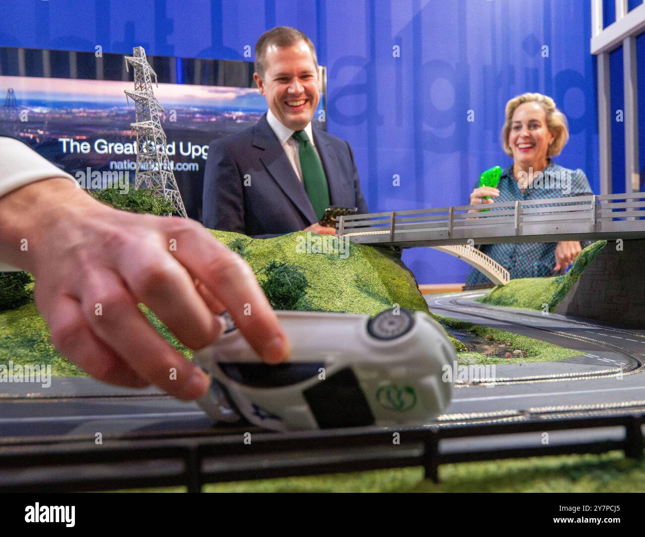 Birmingham, UK. 01st Oct, 2024. Robert Jenrick with wife, Michal ...