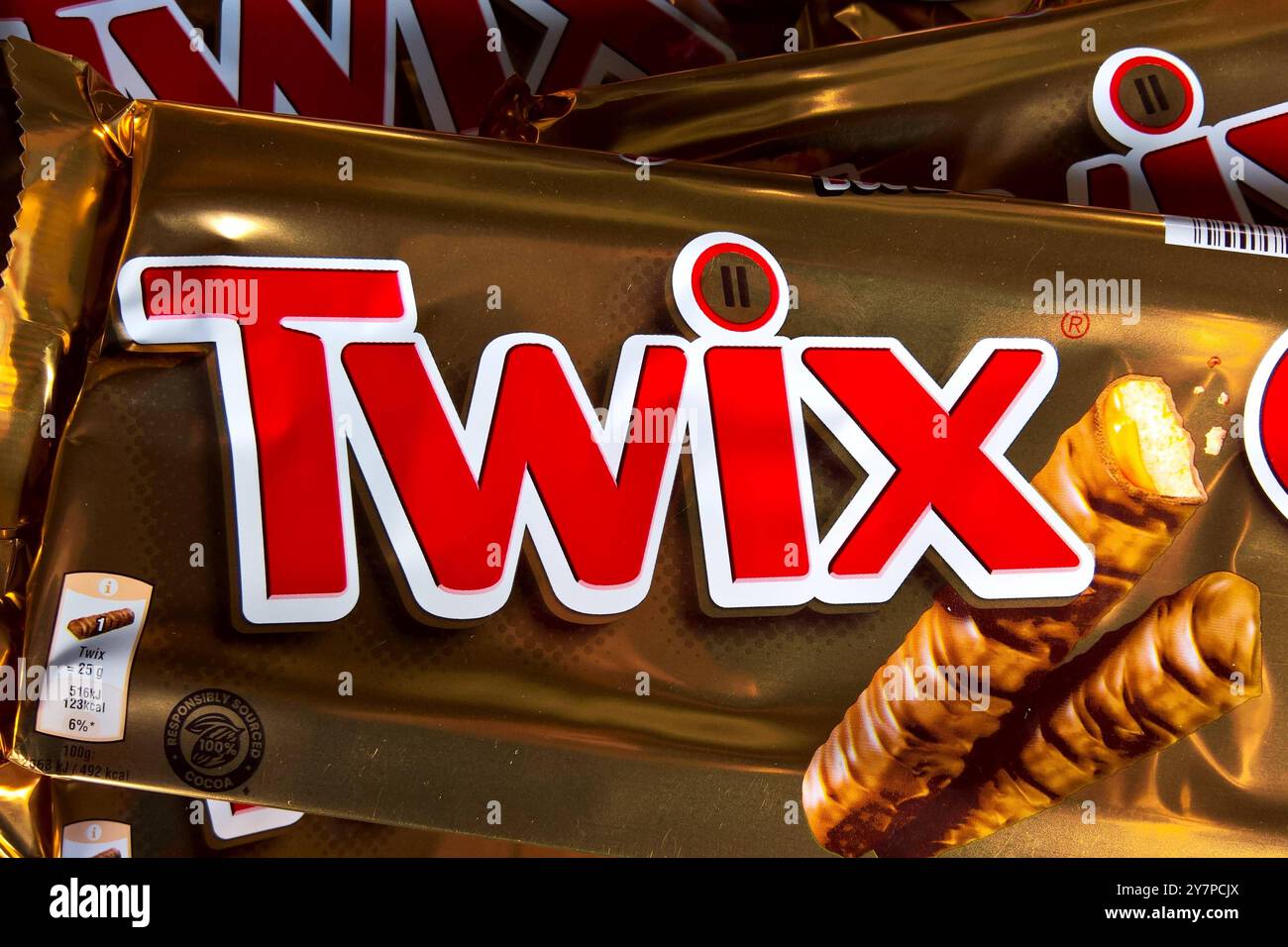 Twix Schokoriegel von Mars Incorporated *** Twix chocolate bar from ...