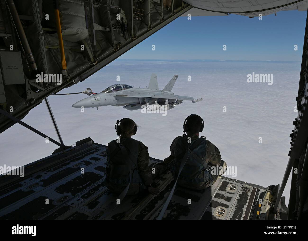 U.S. Air Force 2nd Lt. Ella Furlong, left, 418th Test and Evaluation ...