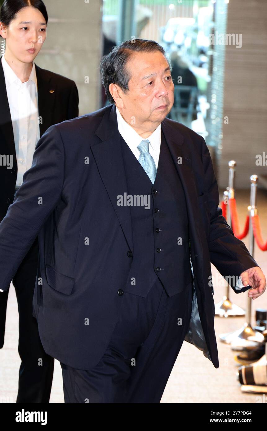 Tokyo, Japan. 1st Oct, 2024. The ruling Liberal Democratic Party (LDP) lawmaker Seiichiro ...