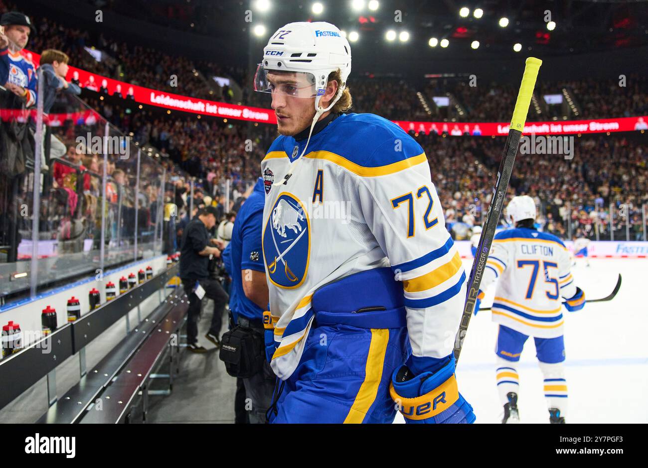Tage Thompson, Buffalo Sabres 72 in the friendly match of the Global ...