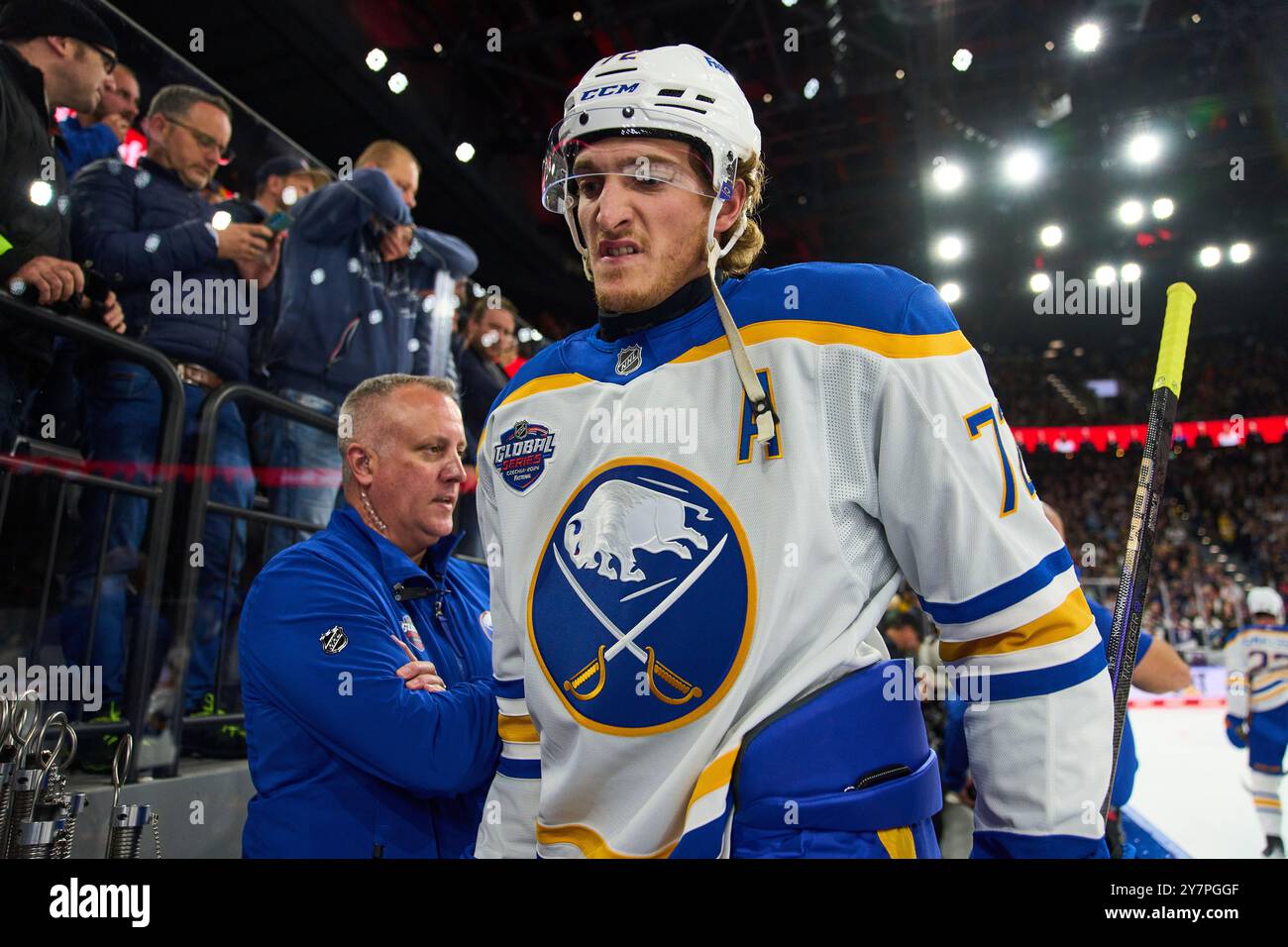 Tage Thompson, Buffalo Sabres 72 in the friendly match of the Global ...