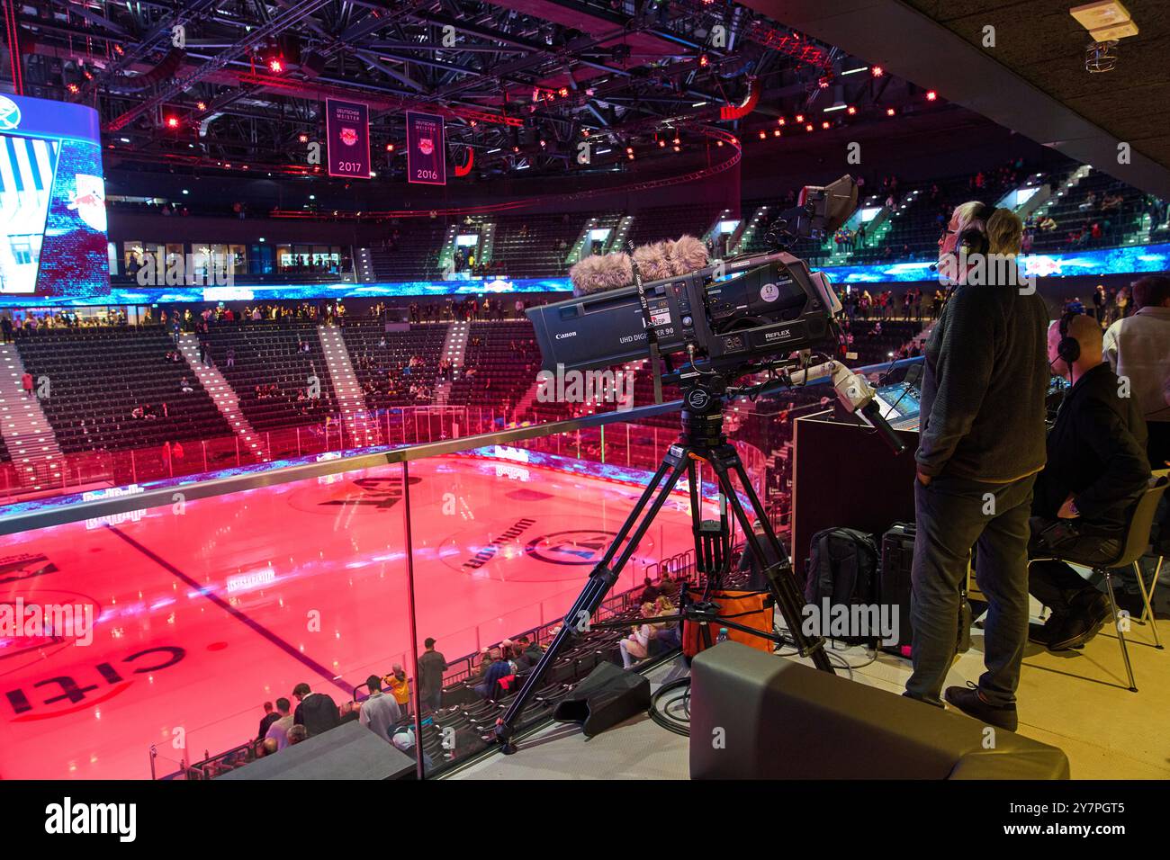 SAP Garden in the friendly match of the Global Series Challenge EHC RB ...
