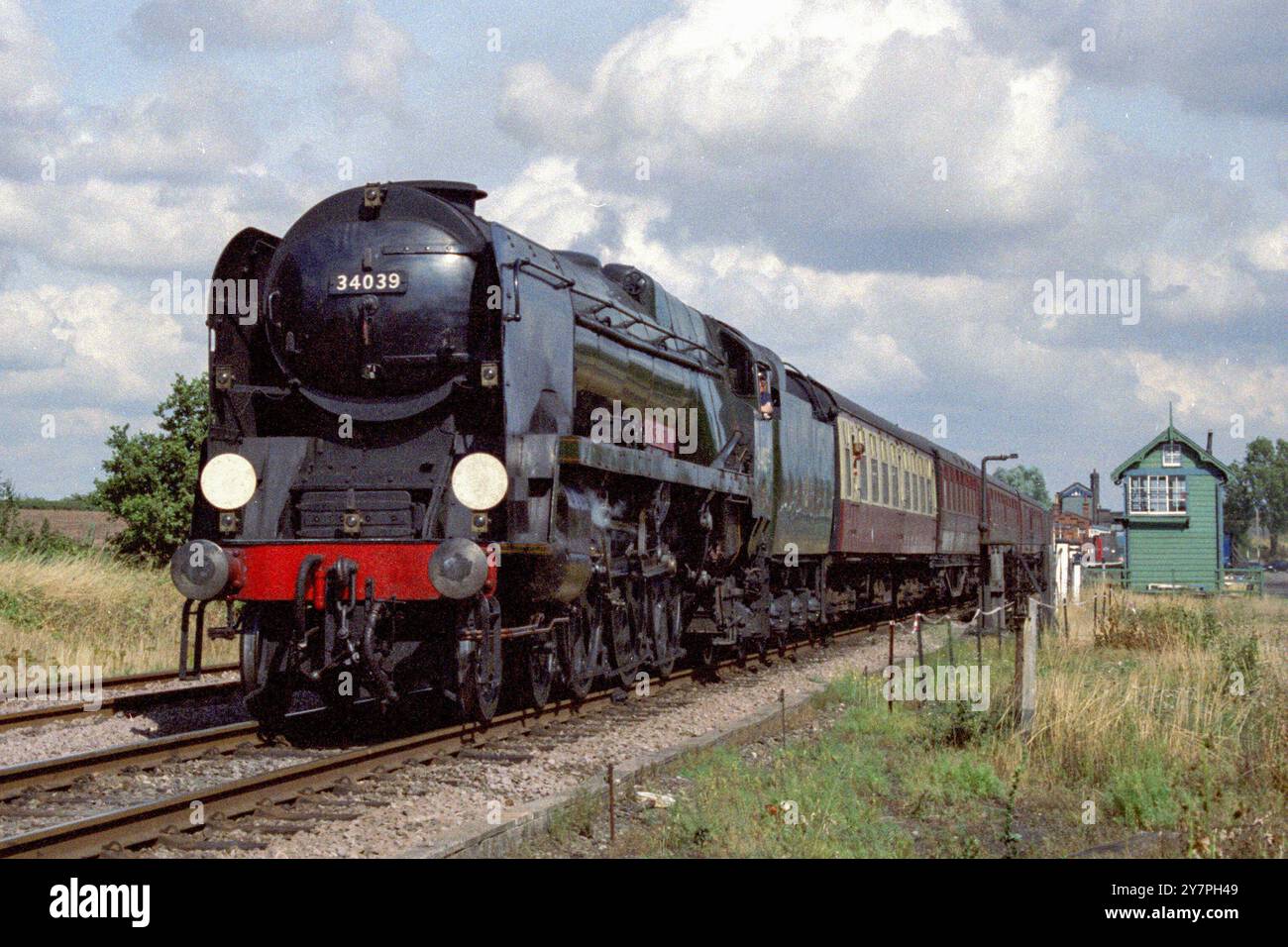 Boscastle, 34039, on the Great Central Railway Stock Photo - Alamy