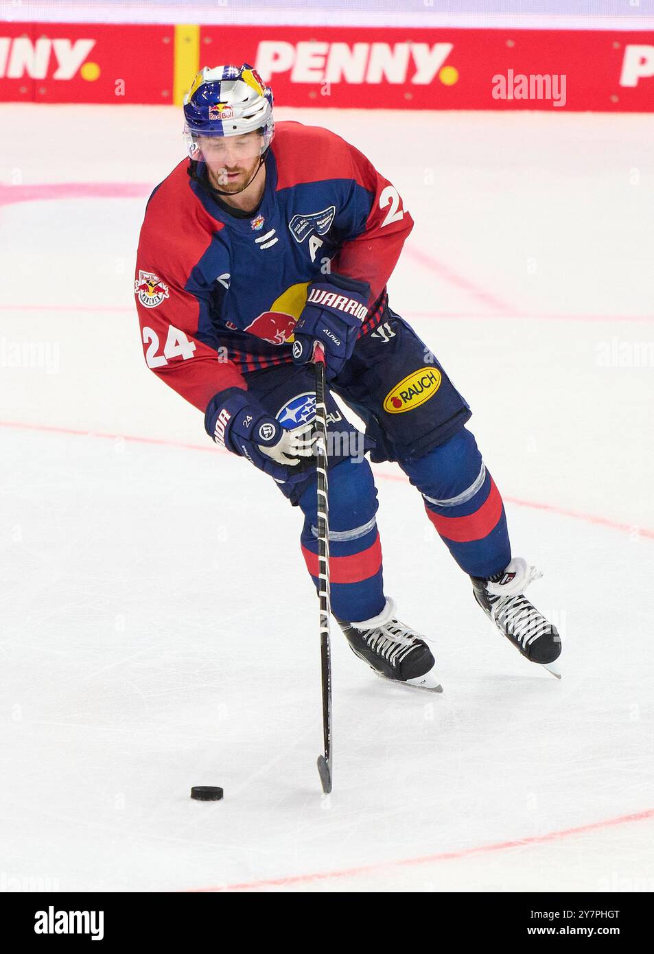 Jonathan Blum, EHC RB Muc 24 in the friendly match of the Global Series ...