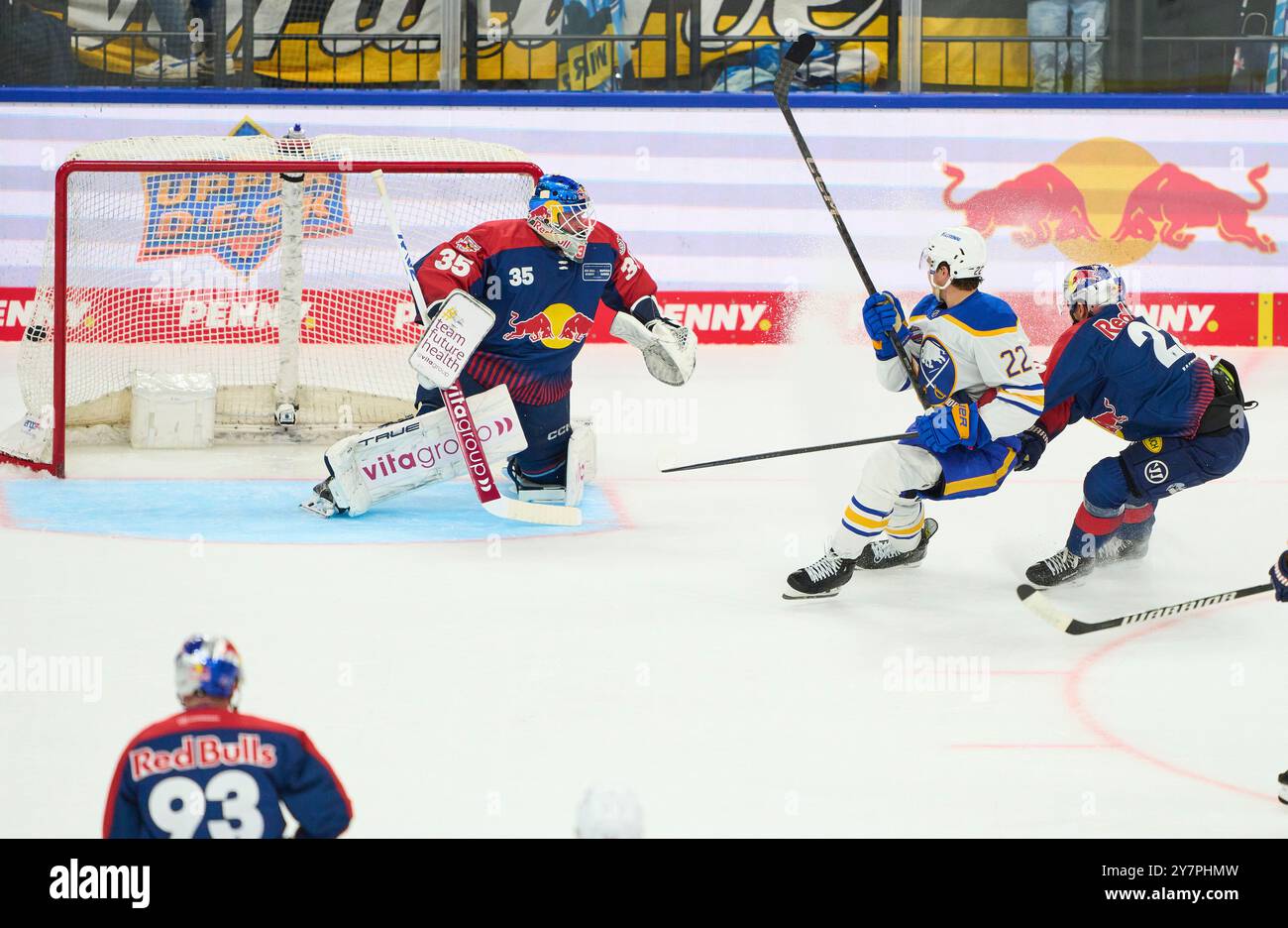 Jack Quinn, Buffalo Sabres 22 scores, shoots goal , Tor, Treffer ...