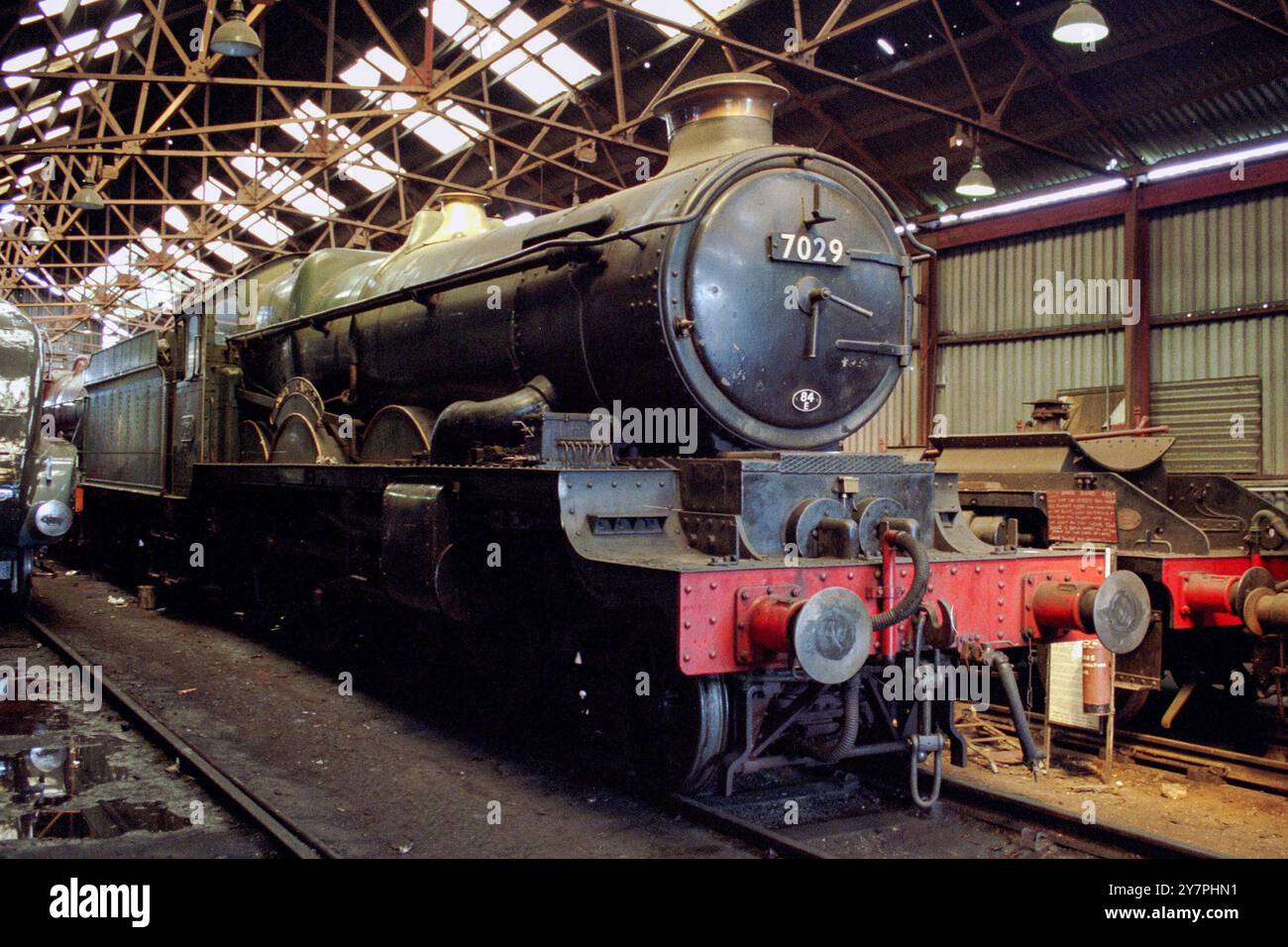 7029 Clun Castle at the Great Central Railway Stock Photo - Alamy