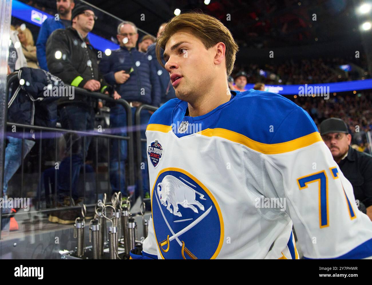 John Jason JJ Peterka in the friendly match of the Global Series ...