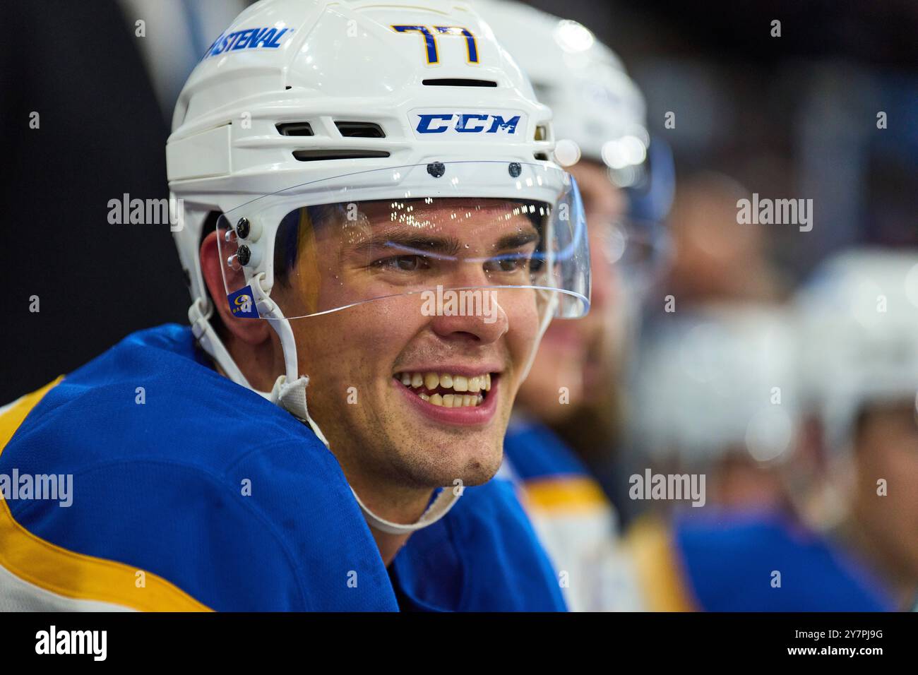 John Jason JJ Peterka in the friendly match of the Global Series ...