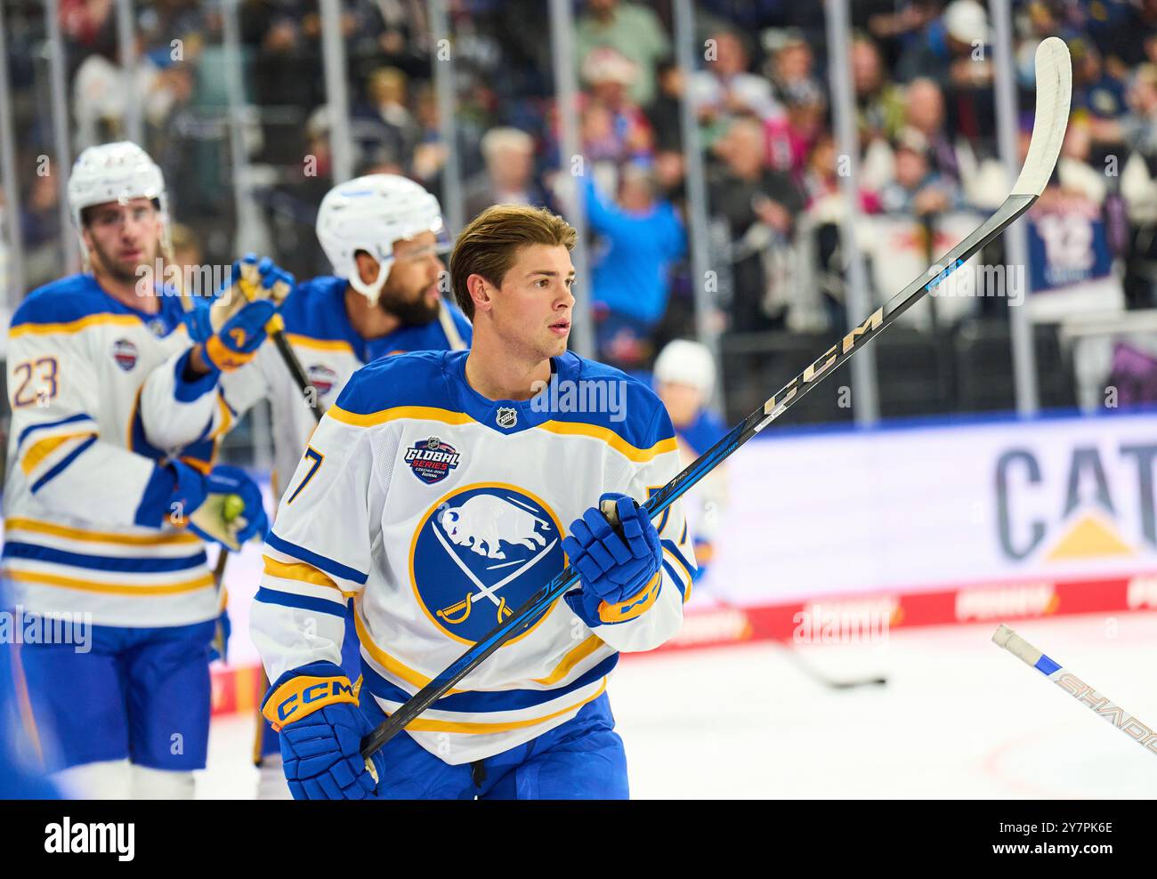 John Jason JJ Peterka in the friendly match of the Global Series ...