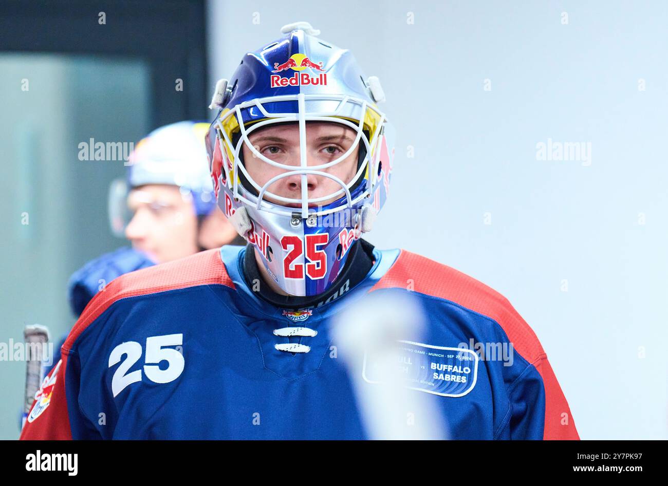 Simon Wolf, EHC RB Muc 25 in the friendly match of the Global Series ...