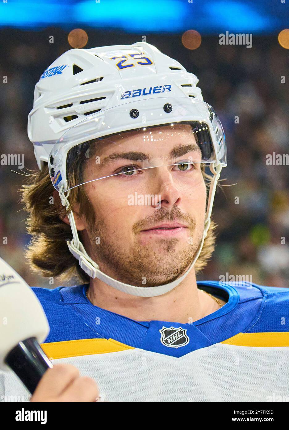 Owen Power, Buffalo Sabres 25 in the friendly match of the Global ...