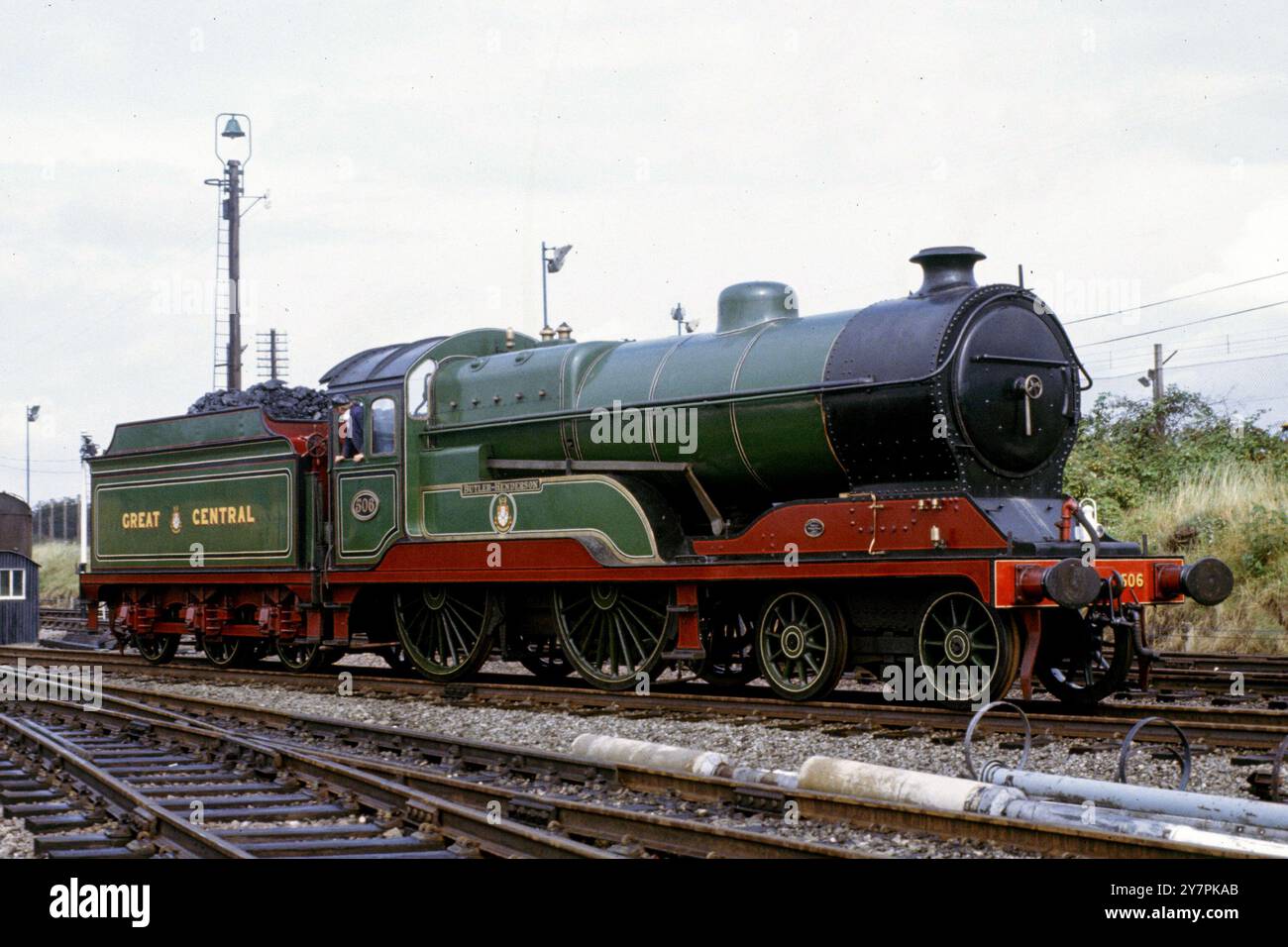 Butler Henderson on the Great Central Railway at Loughborough Stock ...