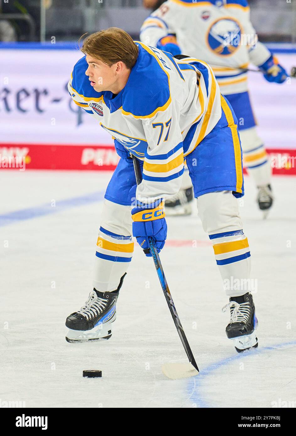 John Jason JJ Peterka in the friendly match of the Global Series ...