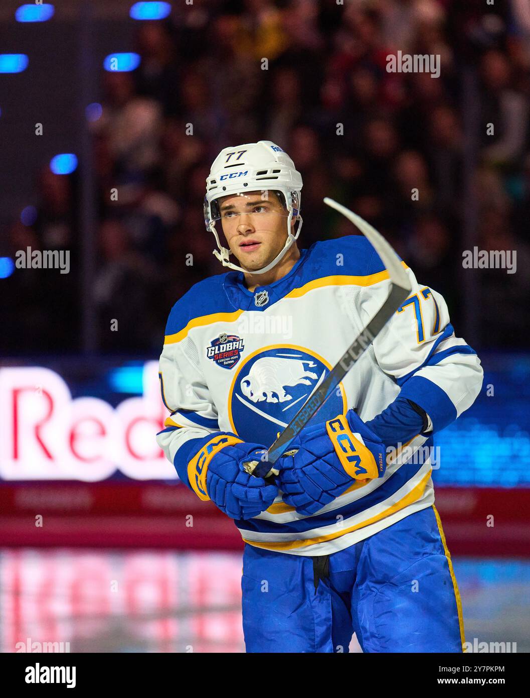 John Jason JJ Peterka in the friendly match of the Global Series ...