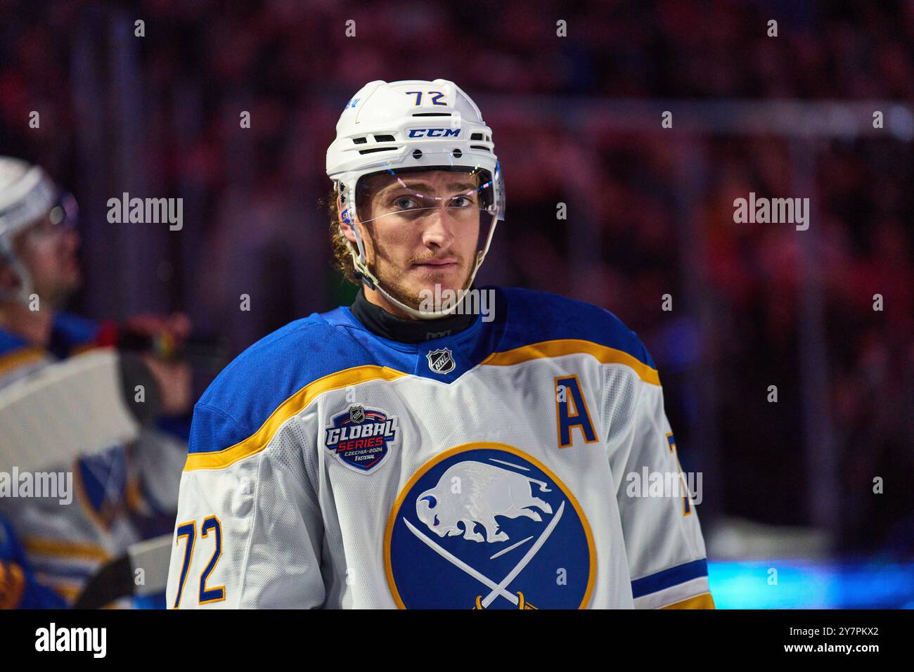 Tage Thompson, Buffalo Sabres 72 in the friendly match of the Global ...