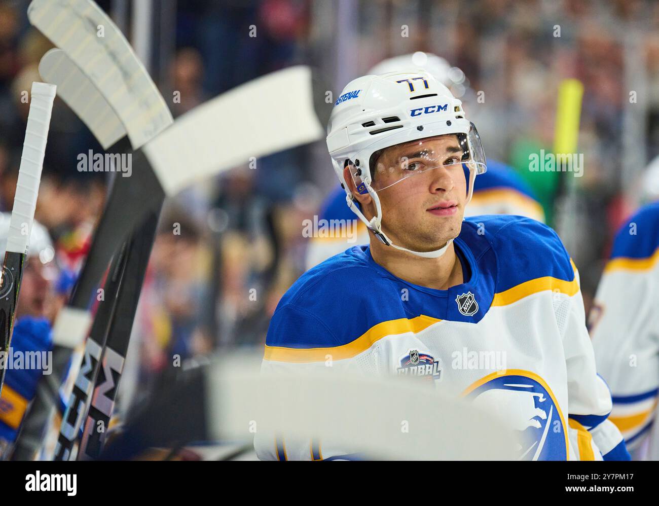 John Jason JJ Peterka in the friendly match of the Global Series Challenge EHC RB MUENCHEN ...