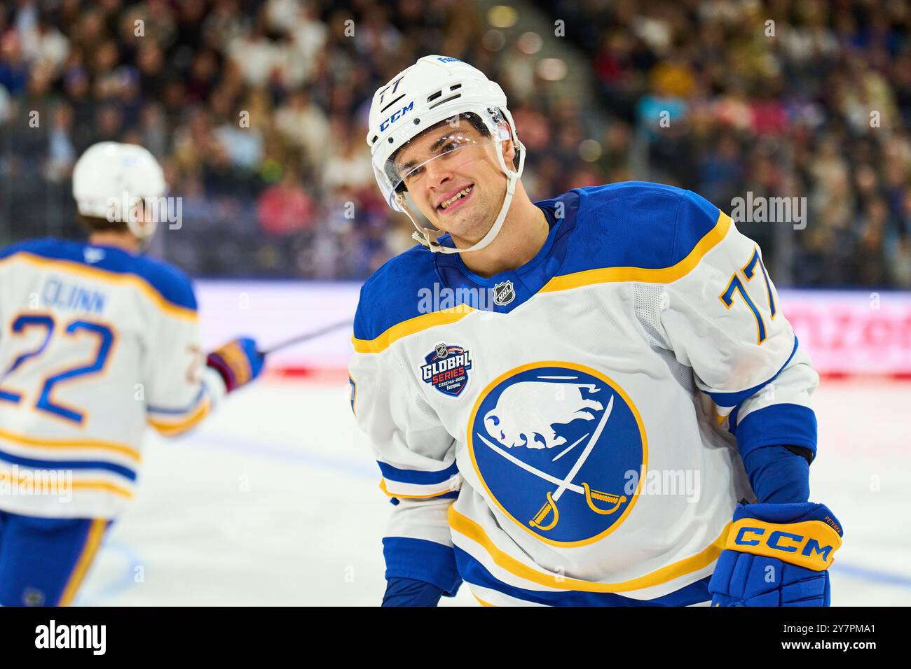 John Jason JJ Peterka in the friendly match of the Global Series ...