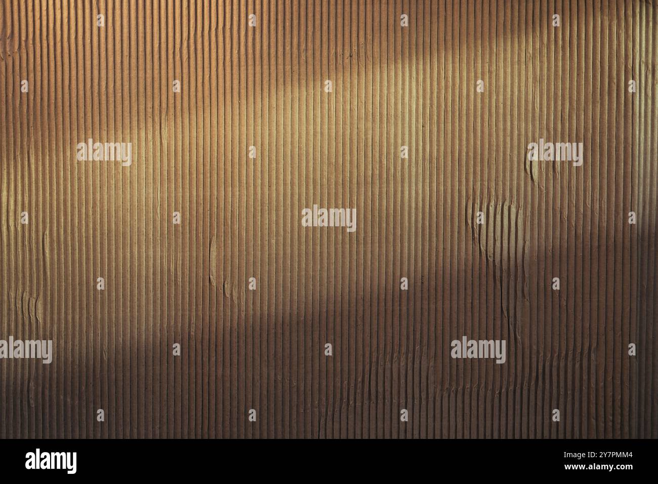 Texture of corrugated fiberboard cardboard paper as background, top ...