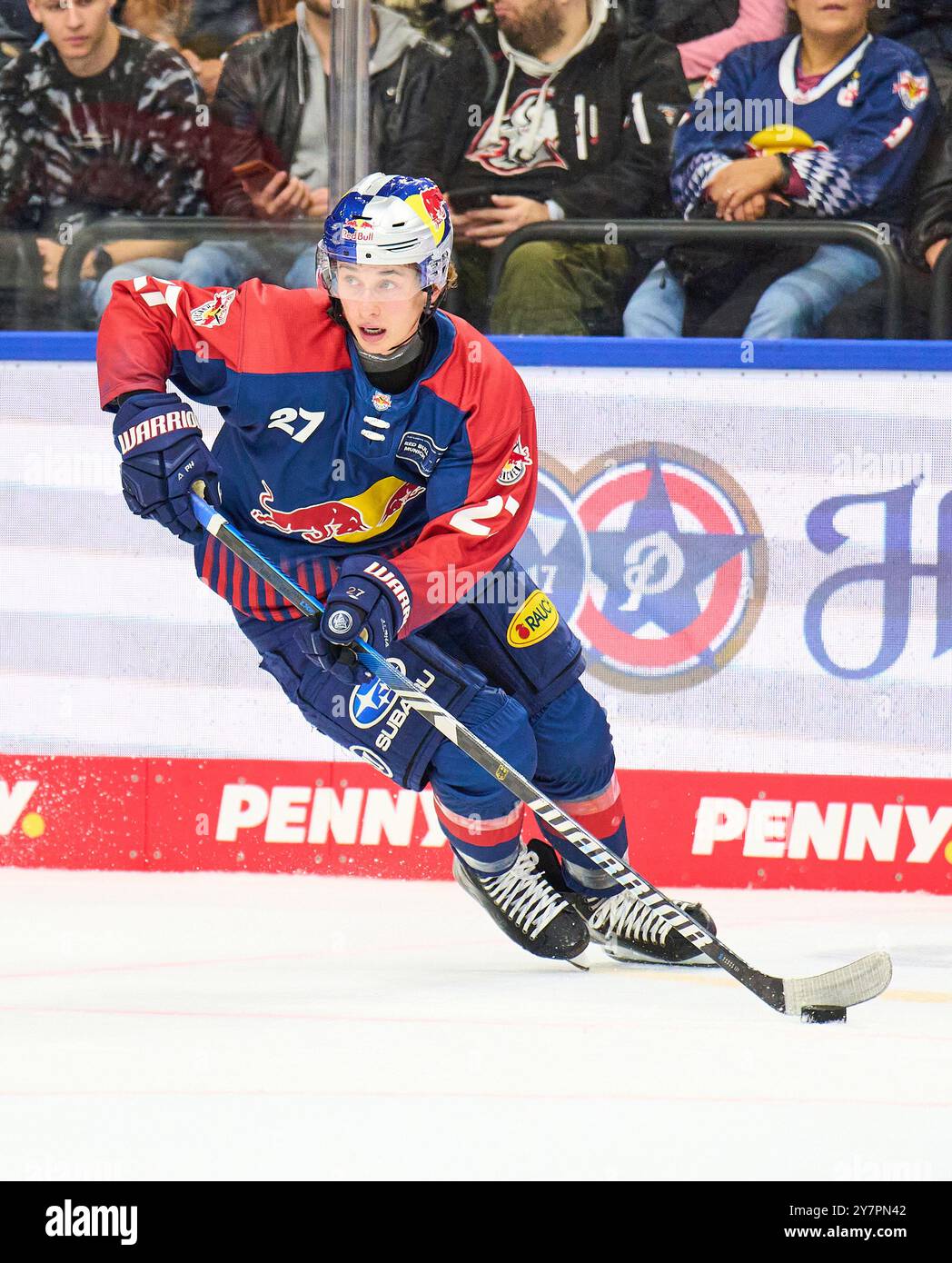 Veith Oswald, EHC RB Muc 27 in the friendly match of the Global Series ...