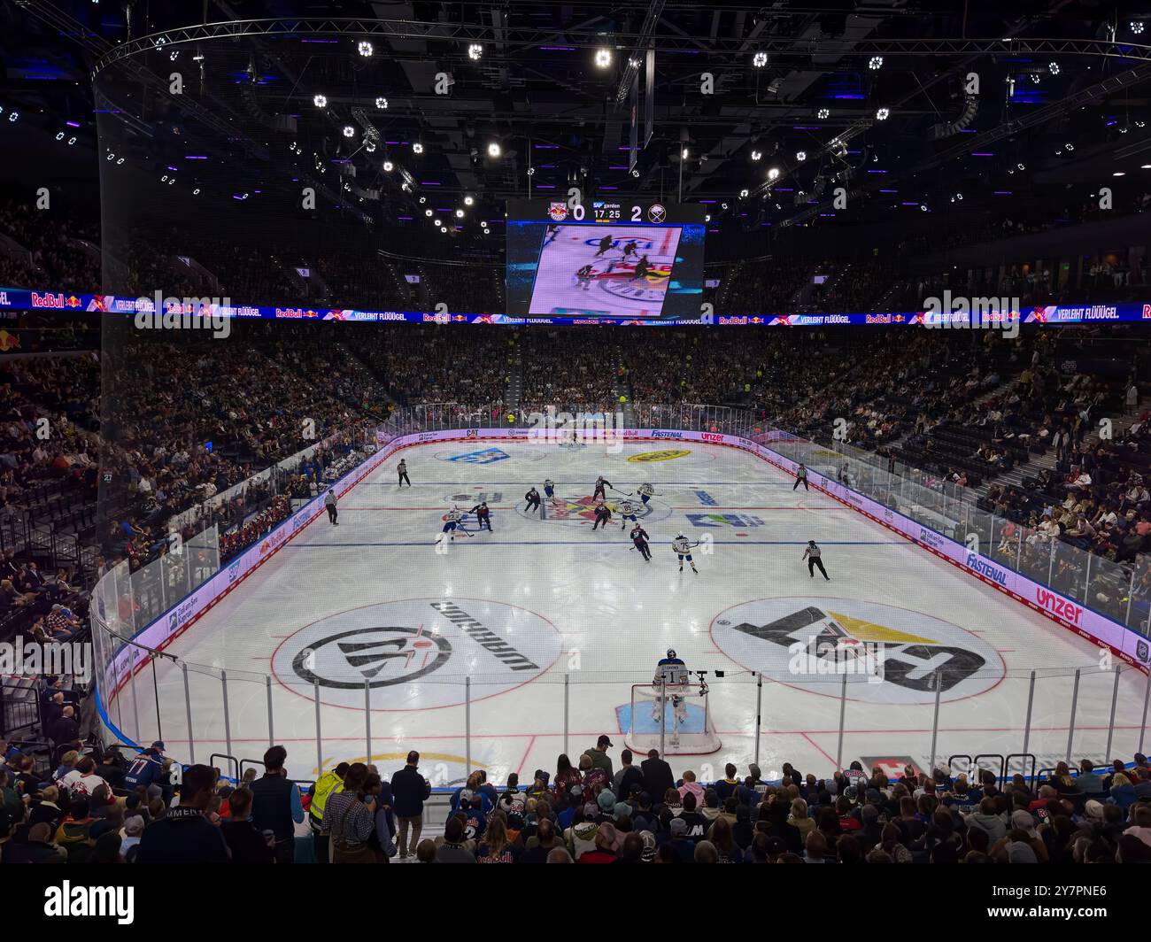 SAP Garden in the friendly match of the Global Series Challenge EHC RB ...